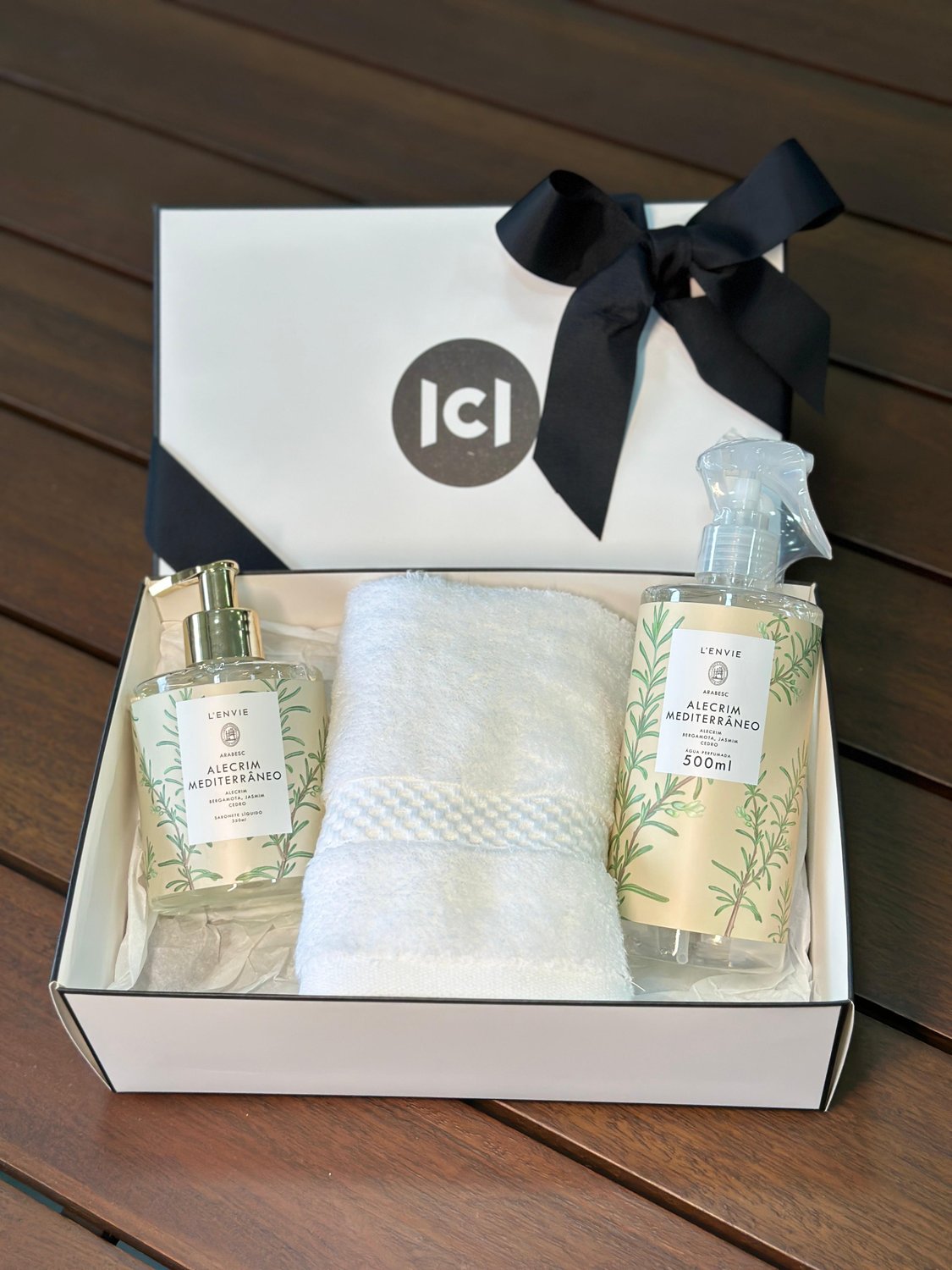 Gift Set Lavabo Alecrim Mediterrâneo - LCL Home