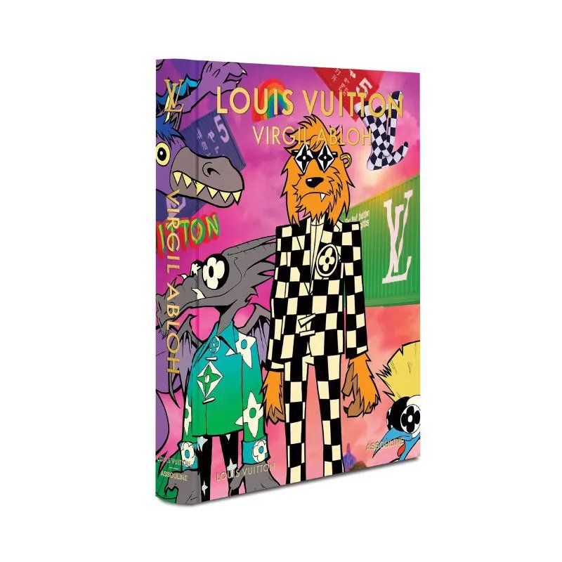 Livro Louis Vuitton Cartoon - Virgil Abloh - Assouline - LCL Home