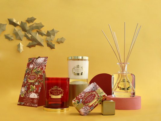 Kit 03 Sabonetes em Barra Noble Red Castelbel - LCL Home