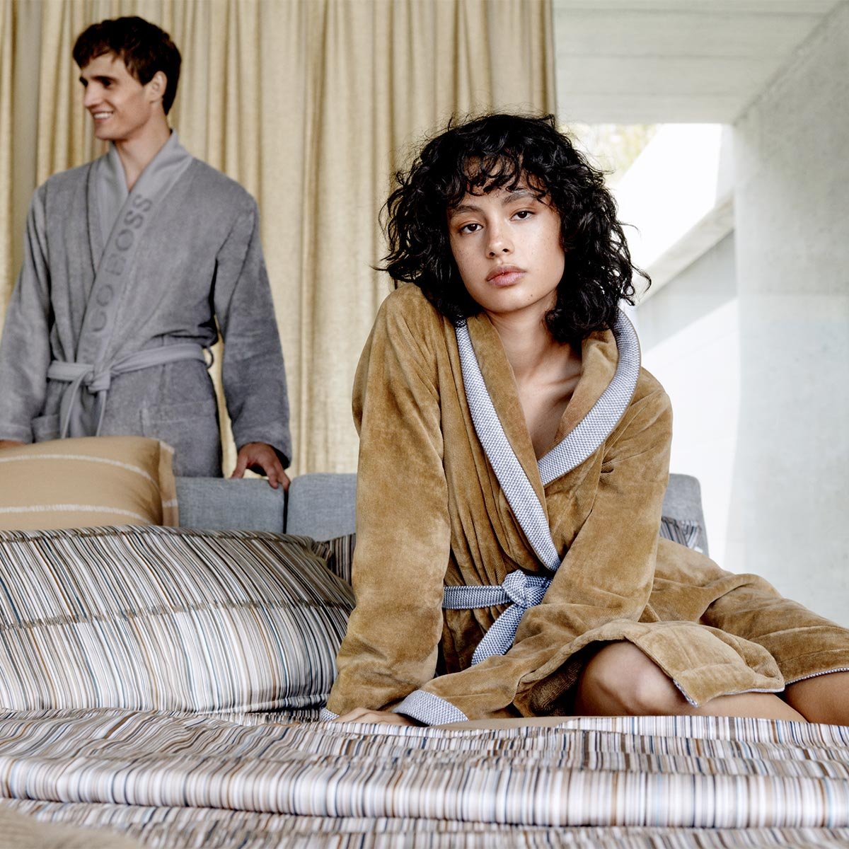 Roupão Feminino Lord Boss Home Camel G - LCL Home