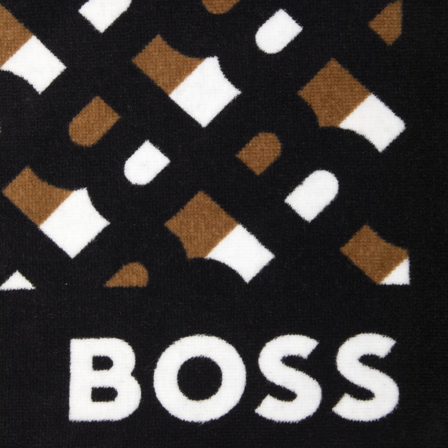 Toalha Praia Boss Monogram Estampado Hugo Boss Home 1,00 x 1,70 cm ...